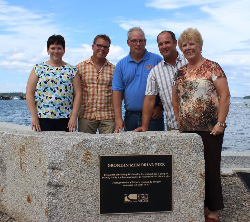 SMCC dedicates pier in honor of Philip H. Grondin, Sr. and Grondin ...