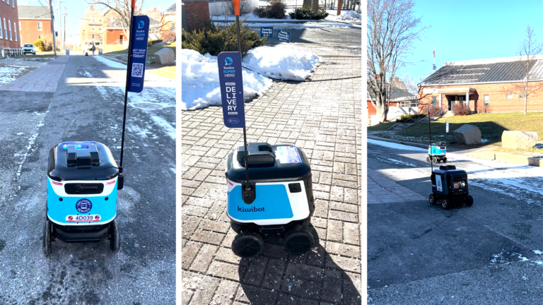 Kiwibot robots delivering food to your door at SMCC - Southern Maine ...