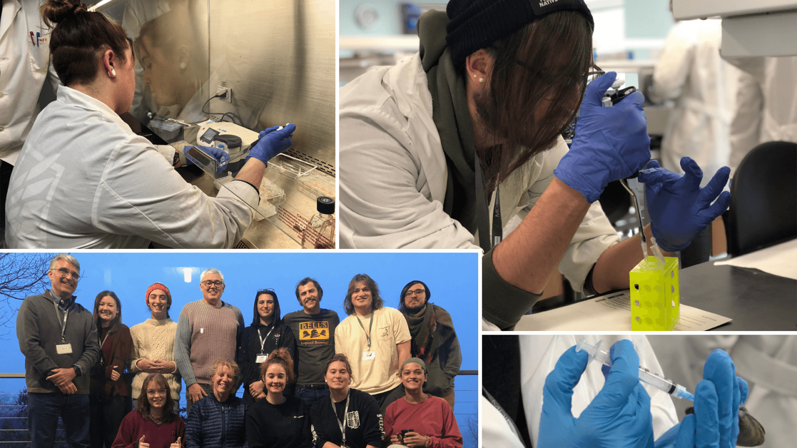 SMCC students take part in an intensive clam cancer research project ...