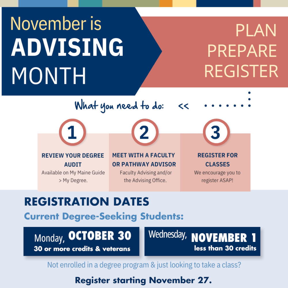 November is Advising Month - Southern Maine Community College